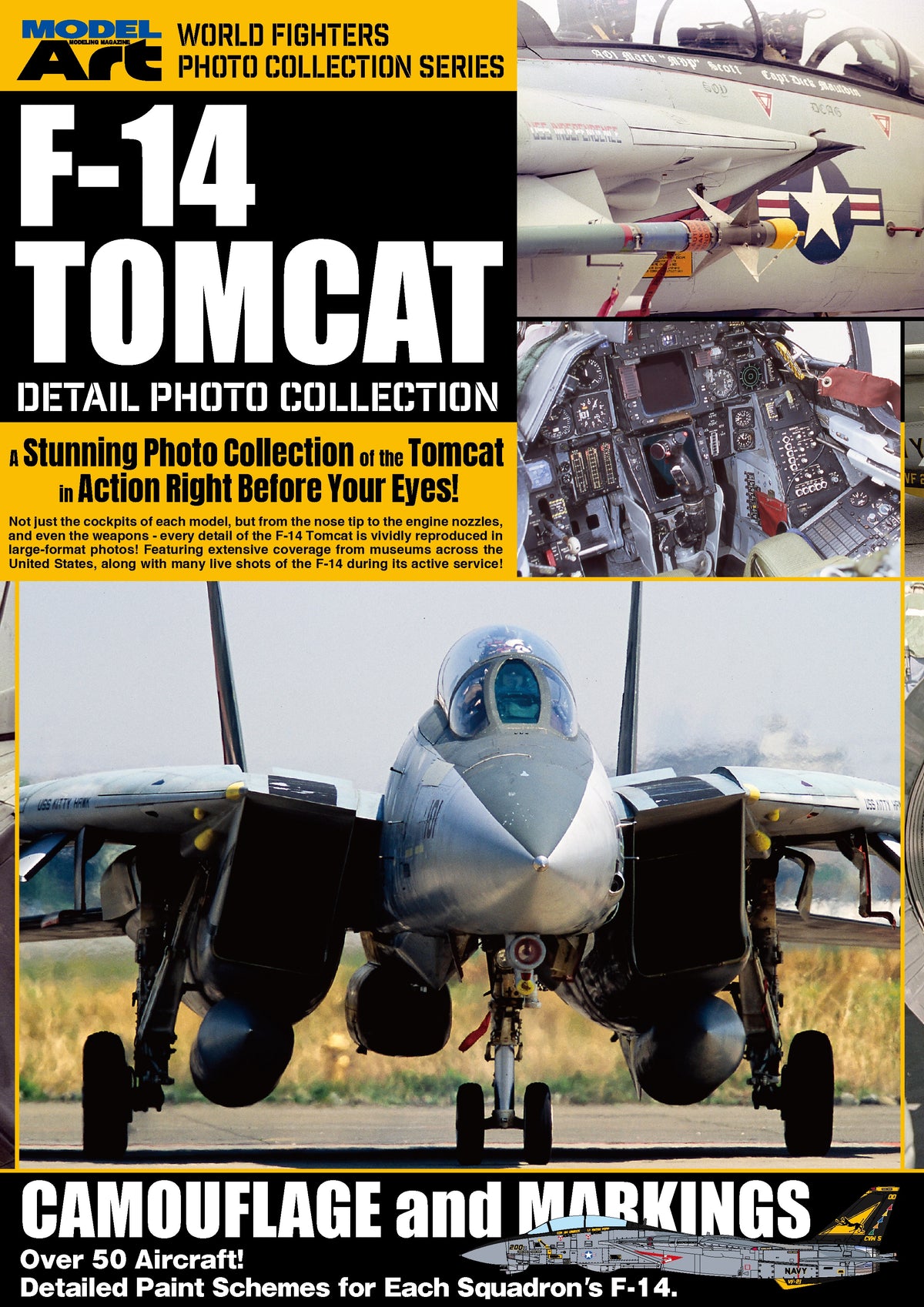 Model Art - World Fighters Photo Collection Series - F-14 Tomcat Detail ...