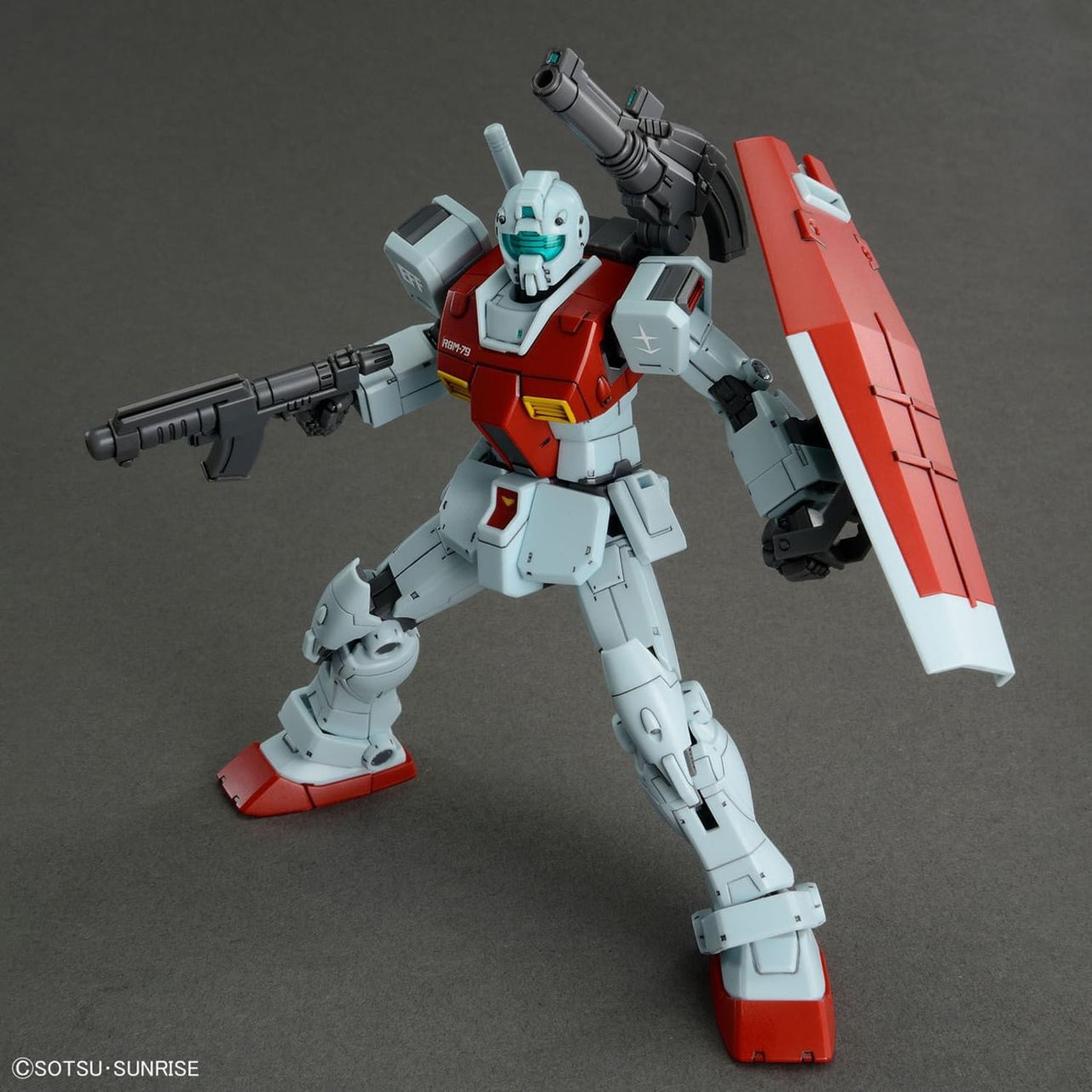Bandai High Grade (HG) Gundam The Origin 1/144 HG GM (Shoulder Cannon/ Missile Pod Equipment ...