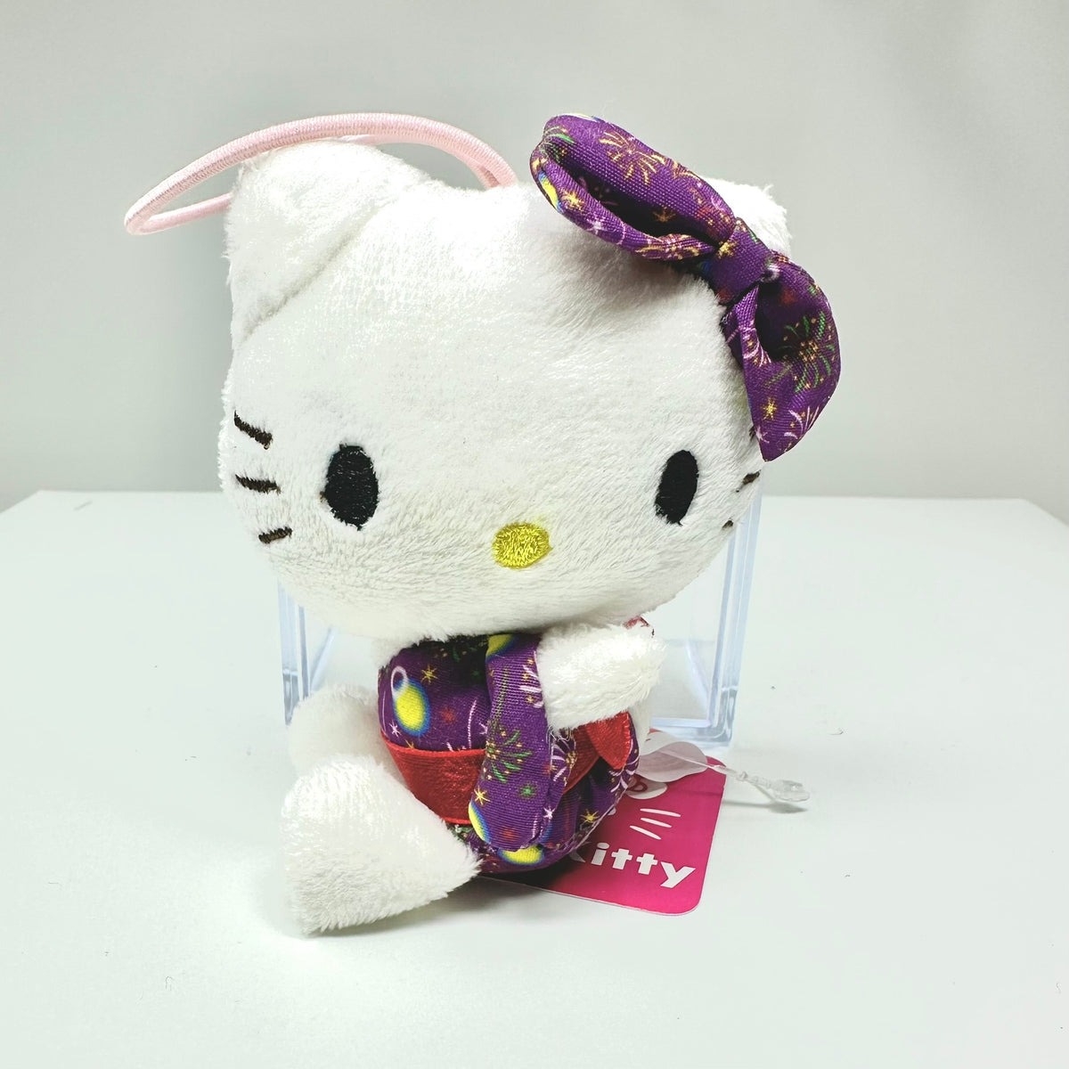 Eikoh Mini Mascot - Hello Kitty Fireworks Yukata Mascot (Purple ...