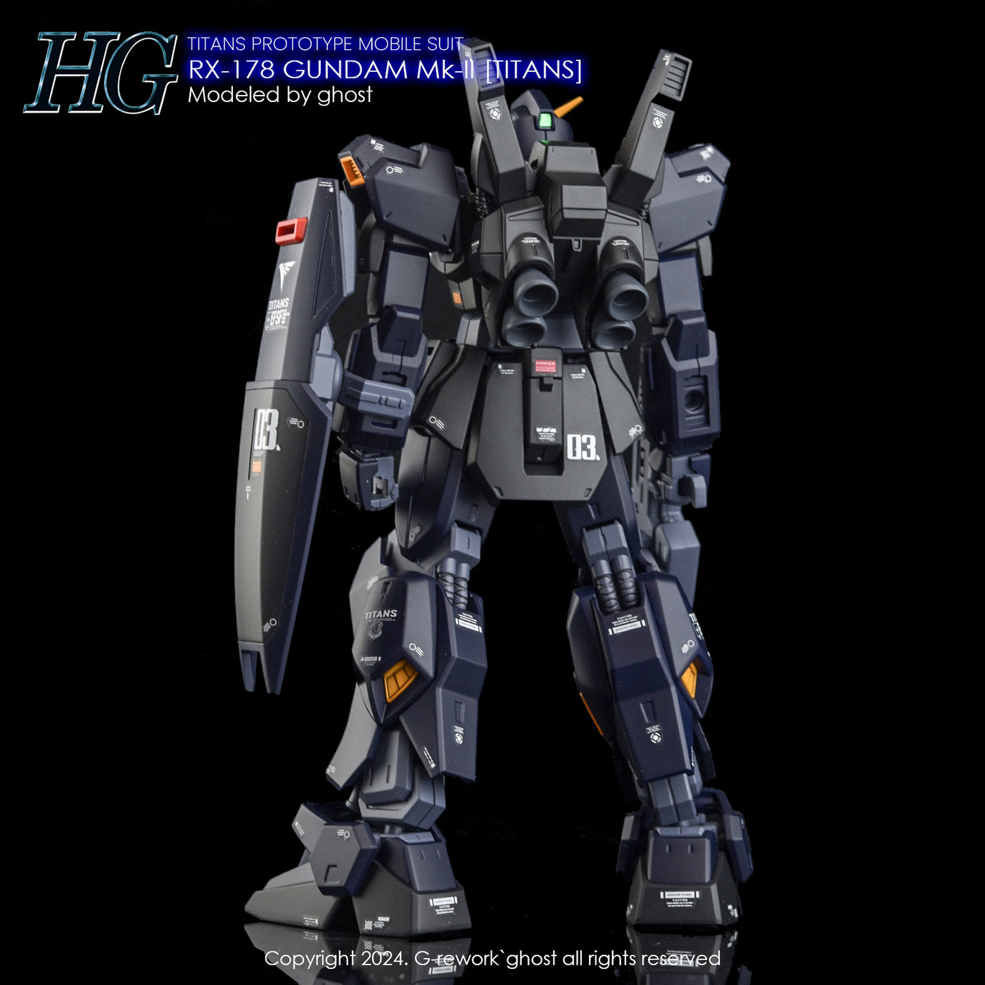 G-Rework Decal - HGUC RX-178 Gundam Mk-II Titans Revive Use - Argama Hobby - Canada — Argama ...