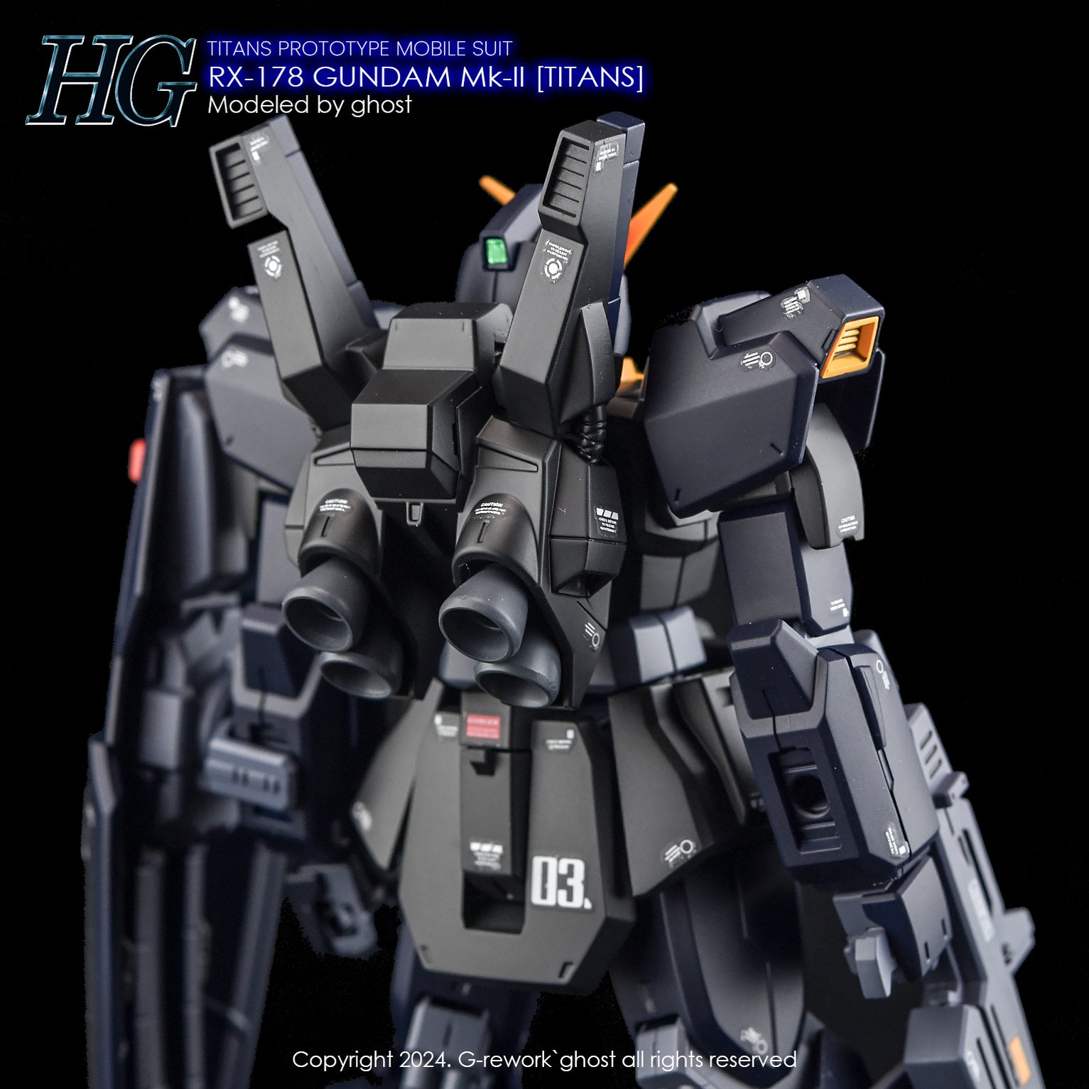 G-Rework Decal - HGUC RX-178 Gundam Mk-II Titans Revive Use - Argama Hobby - Canada — Argama ...