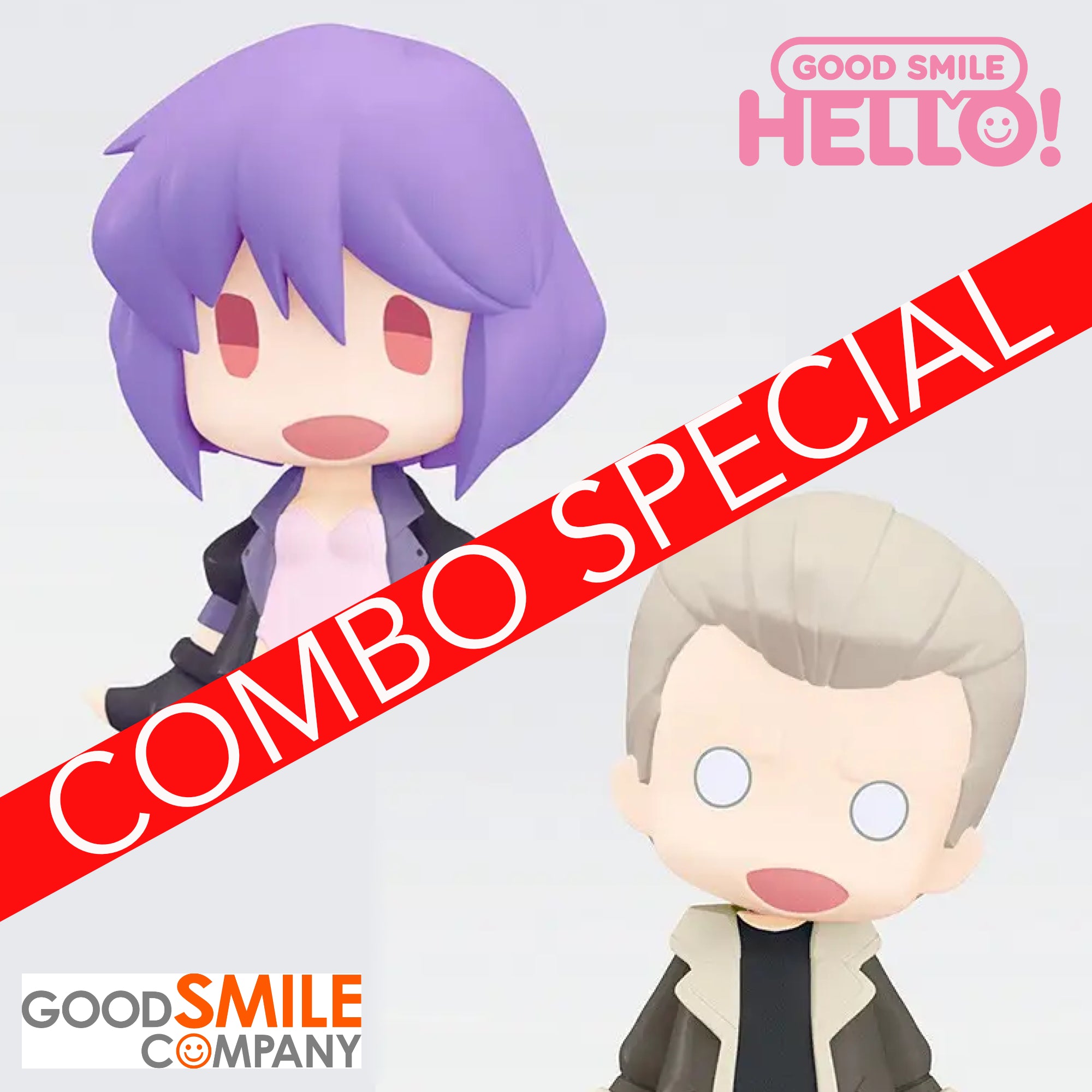 HELLO! GOOD SMILE Ghost in the Shell Motoko Kusangi & Batou Bundle Spe ...
