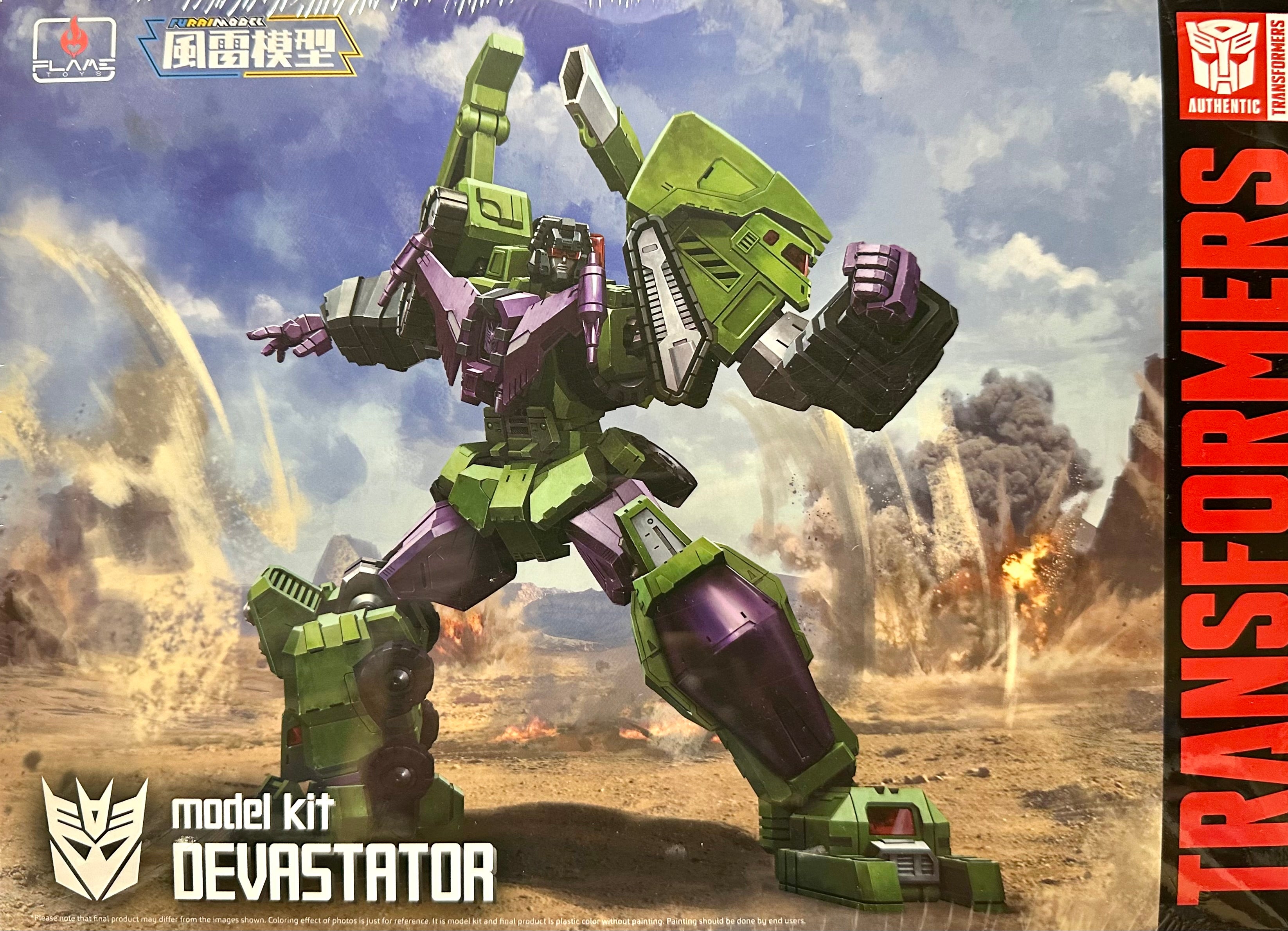 Transformers Model Kit - Furai 11 - Devastator - Argama Hobby - Canada
