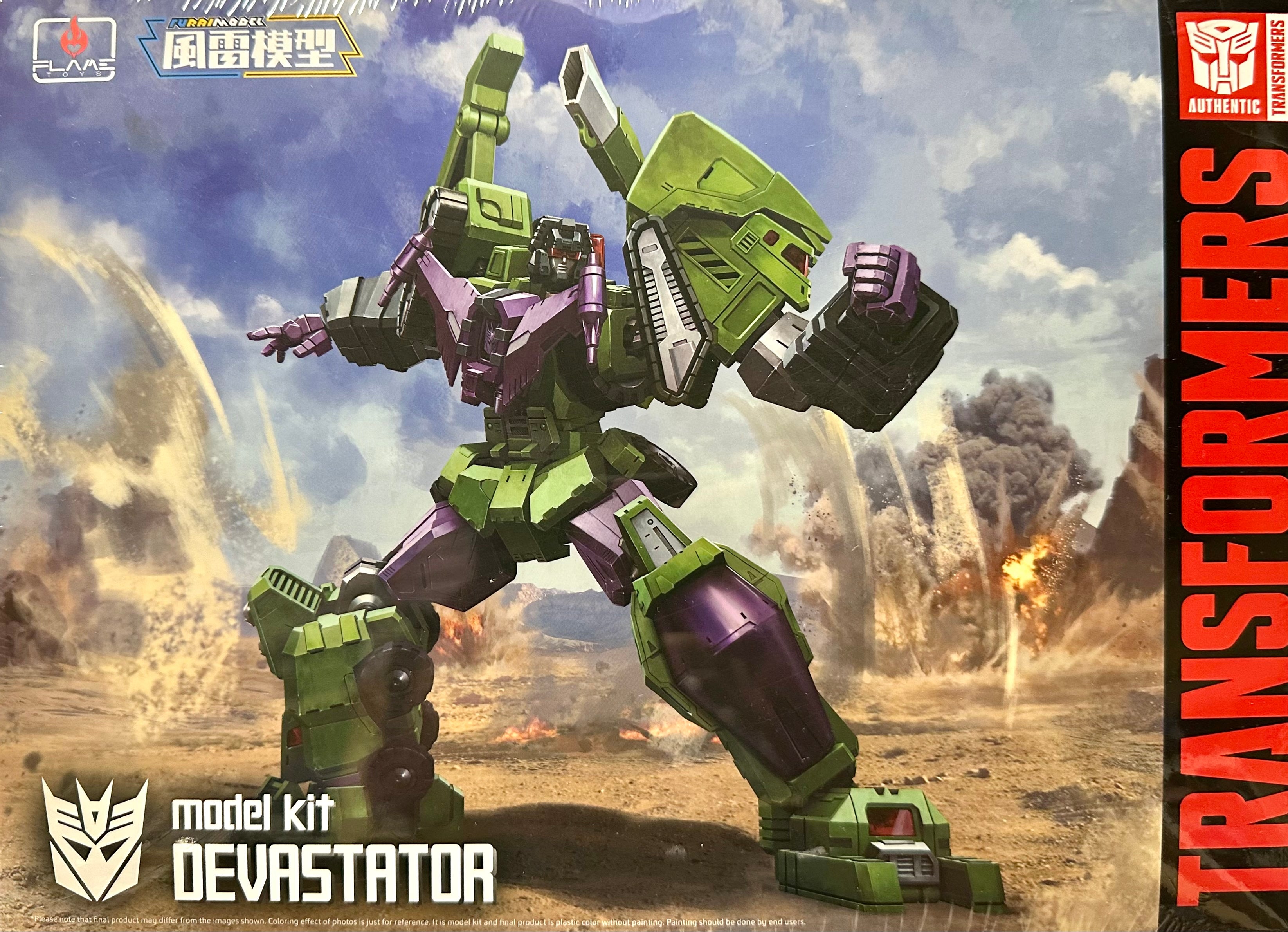 Transformers Model Kit - Furai 11 - Devastator - Argama Hobby - Canada ...