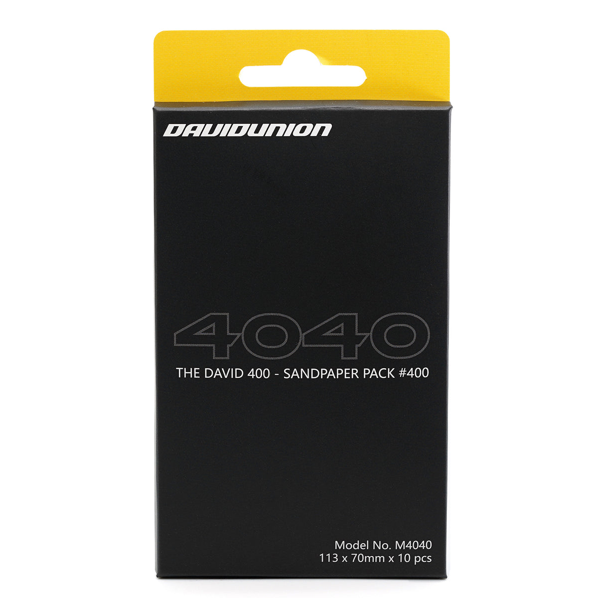 David Union M4040 Sandpaper Packet #400 (for David Union D400) - Argama Hobby- North York Canada ...