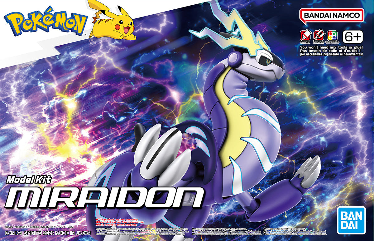 Bandai Pokemon Model Kit MIRAIDON - Argama Hobby - Vaughan North York ...
