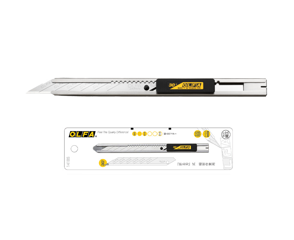 OLFA Stainless Steel Precision Knife (141BS) - Argama Hobby - Canada