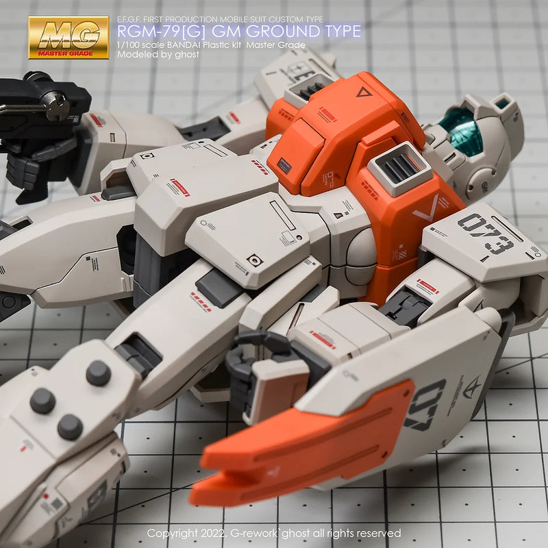 G-Rework Decal - MG RGM-79[G] GM Ground Type Use - Argama Hobby ...