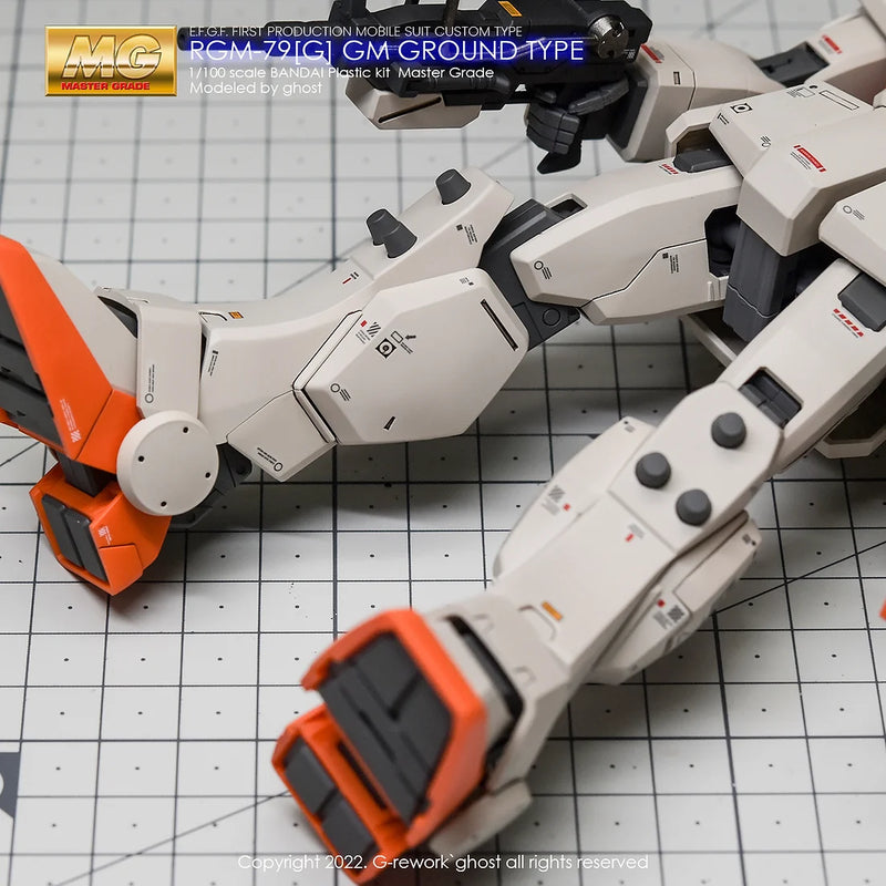 G-Rework Decal - MG RGM-79[G] GM Ground Type Use - Argama Hobby ...