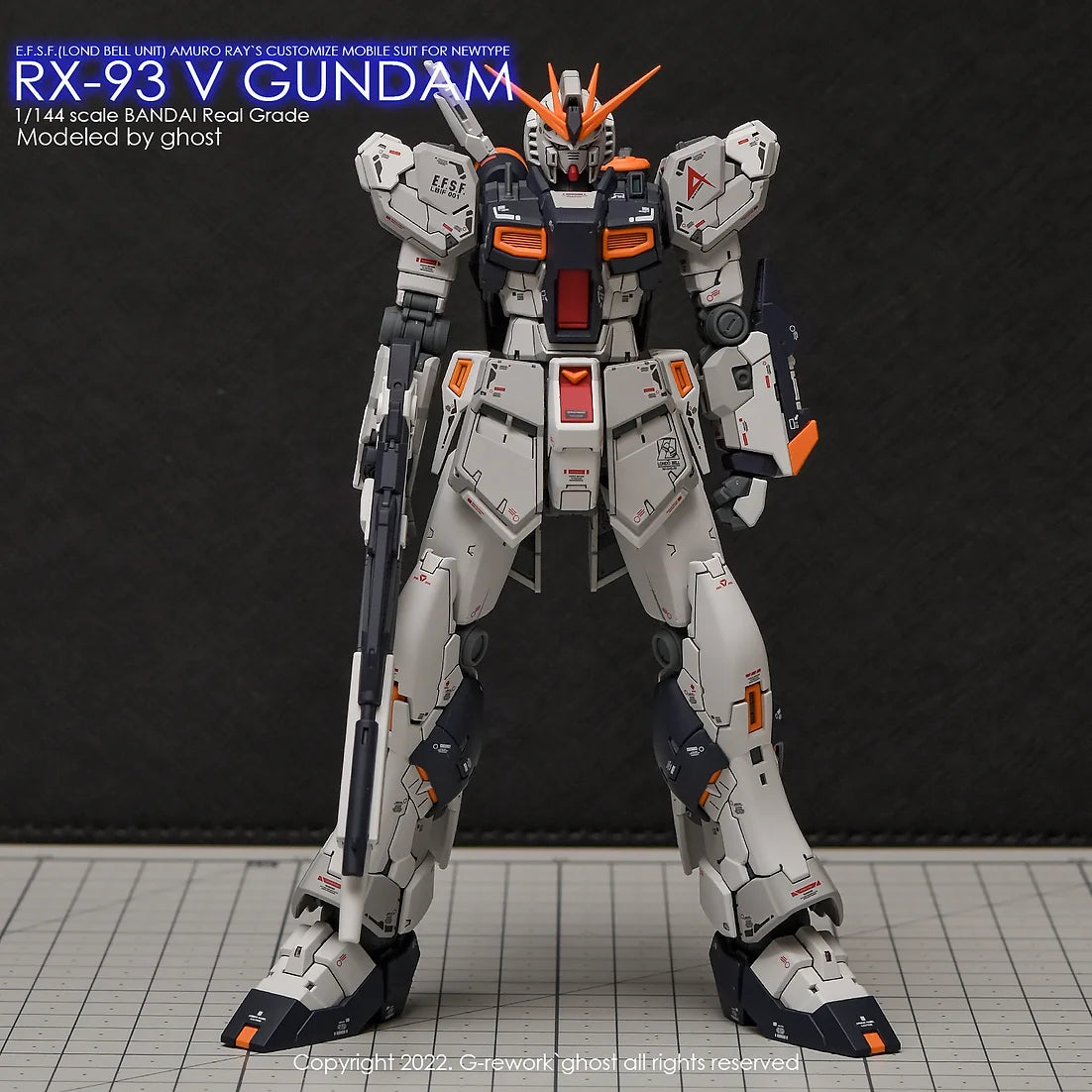 G-Rework Decal - RG RX-93 Nu Gundam Use (Decal v2.0) - Argama Hobby ...