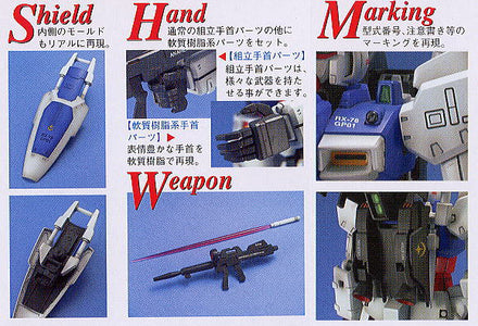 Bandai Master Grade (MG) 1/100 RX-78GP01 Gundam GP01 Zephyranthes ...