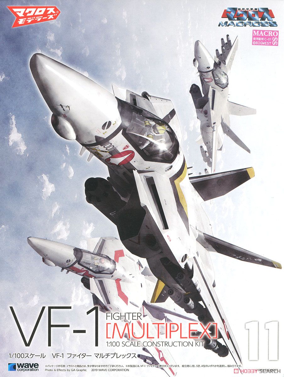 Wave Macross VF-1 (A/J/S) Fighter Multiplex — Argama Hobby Ltd.