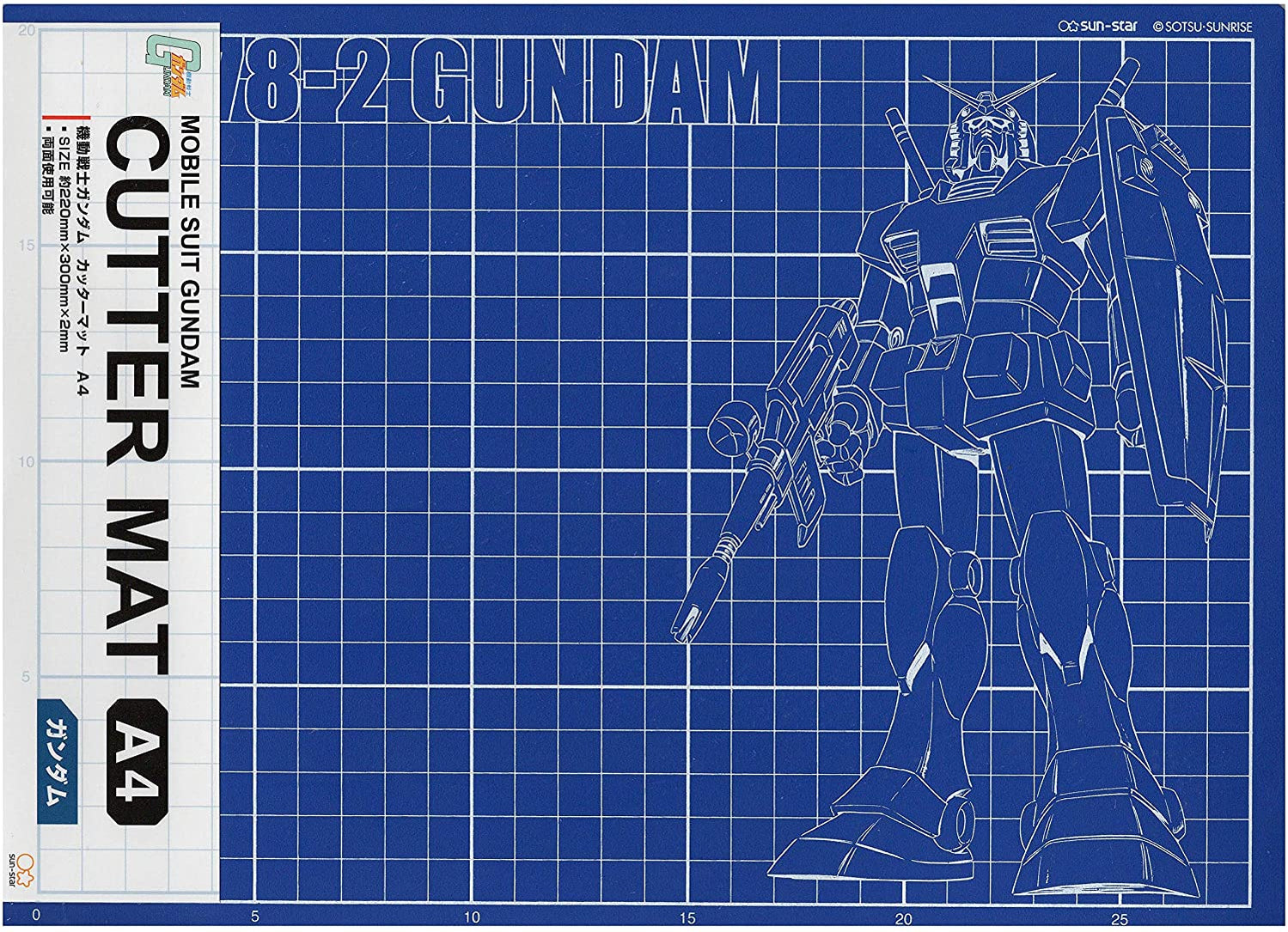 Mobile Suit Gundam Cutter Mat - Mobile Suit Gundam Rx-78-2 - Argama ...