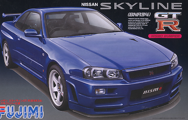 1/24 Nissan Skyline GT-R (BNR34) (Fujimi Inch-up Series ID-64) - Argama ...