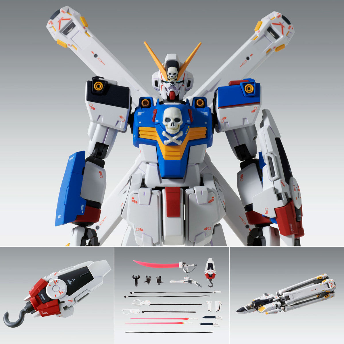 Premium Bandai Master Grade (MG) 1/100 XM-X1 Crossbone Gundam X1 (Patc ...