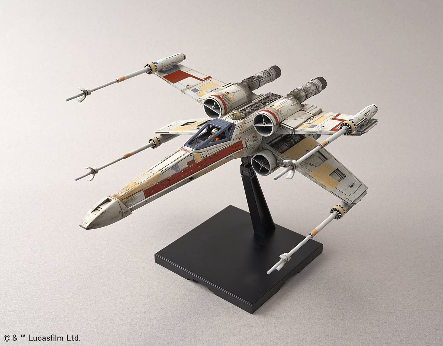Bandai Star Wars 1/72 & 1/144 Red Squadron X-Wing Starfighter Set ...