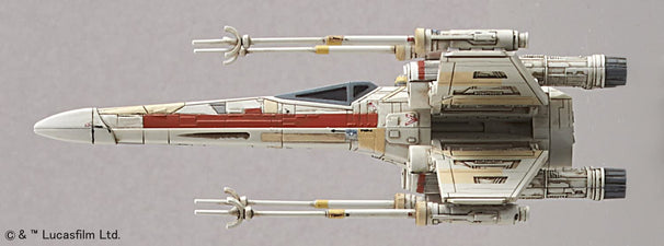 Bandai Star Wars 1/72 & 1/144 Red Squadron X-Wing Starfighter Set ...