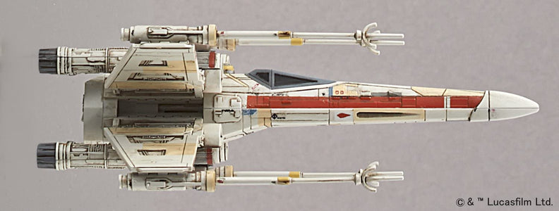 Bandai Star Wars 1/72 & 1/144 Red Squadron X-Wing Starfighter Set ...