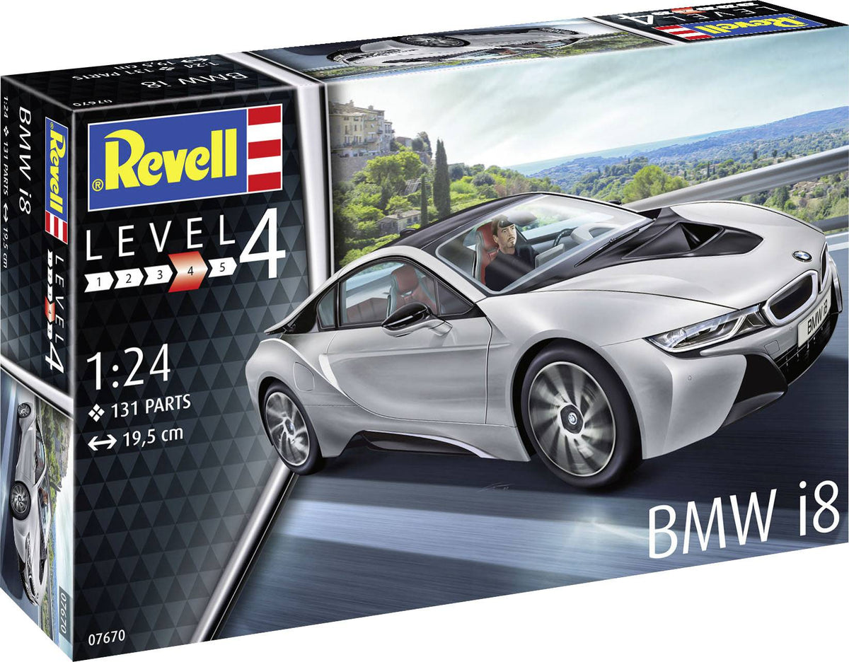 Revell 1/24 BMW i8 (Revell Germany 07670) - Argama Hobby - Toronto ...