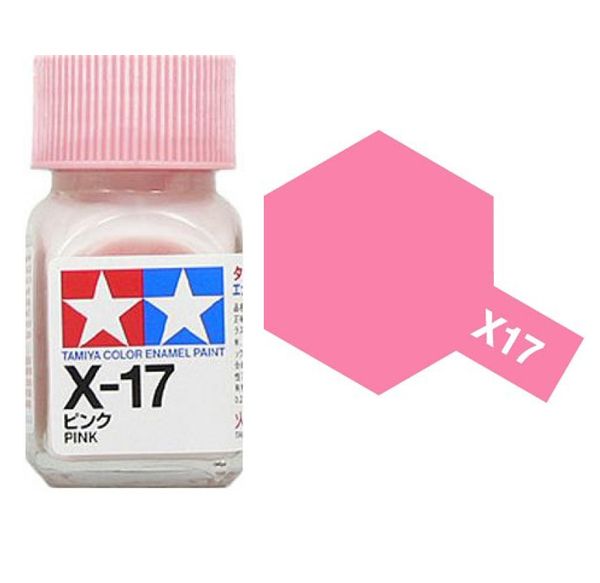 Tamiya Color Enamel Paints X-17 Pink - Argama Hobby - Toronto - Canada ...
