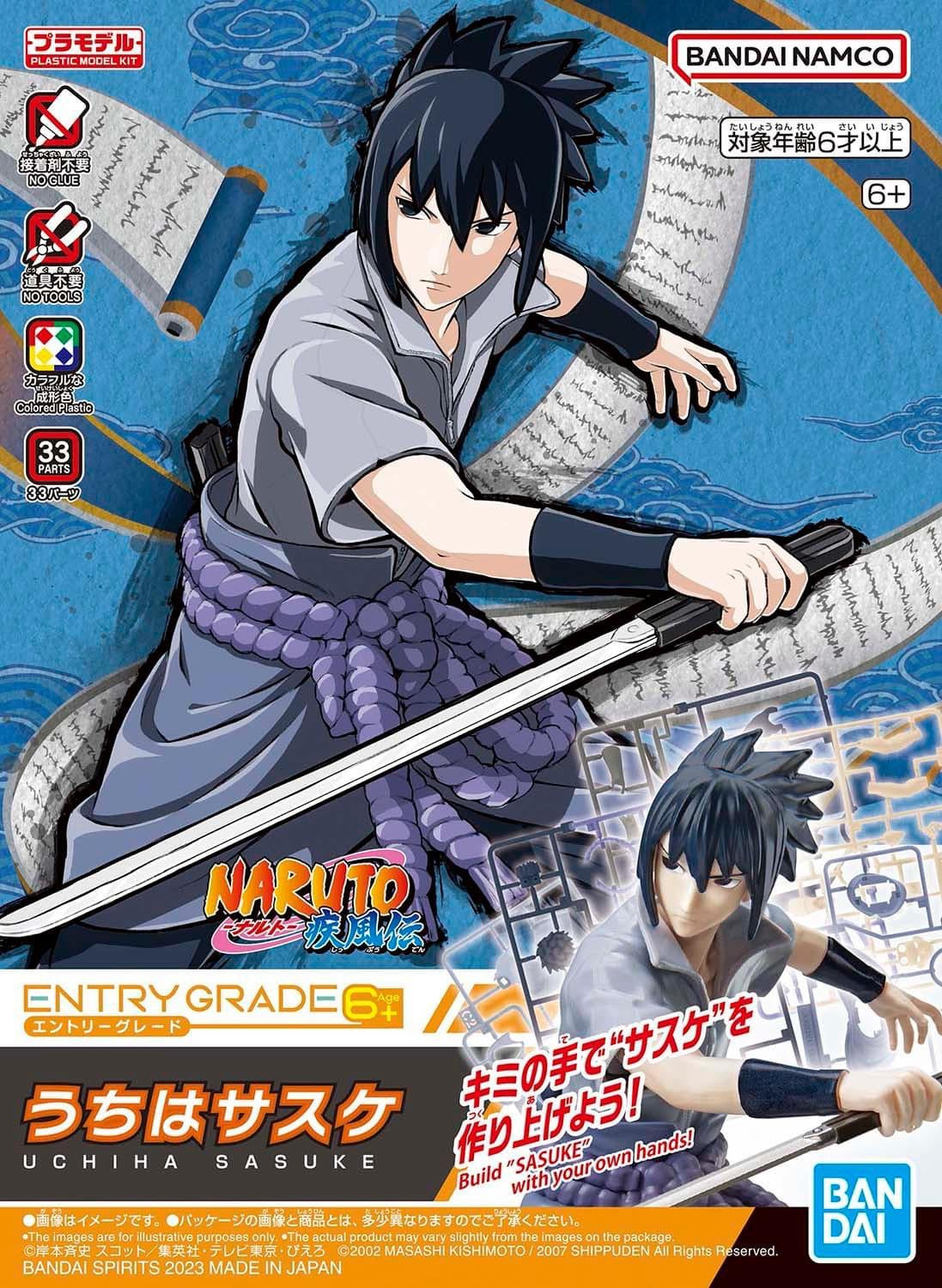 Bandai Entry Grade (EG) Naruto Shippuden Uchiha Sasuke - Argama Hobby ...