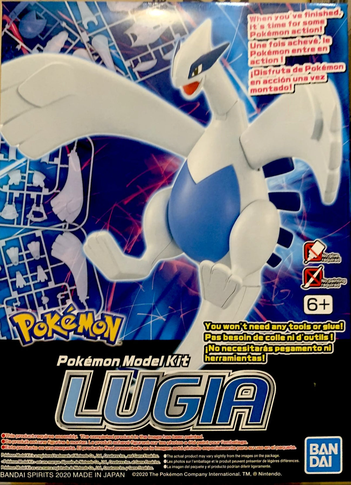 Pokemon Model Kit Lugia - Argama Hobby - Canada Based Toy store ...